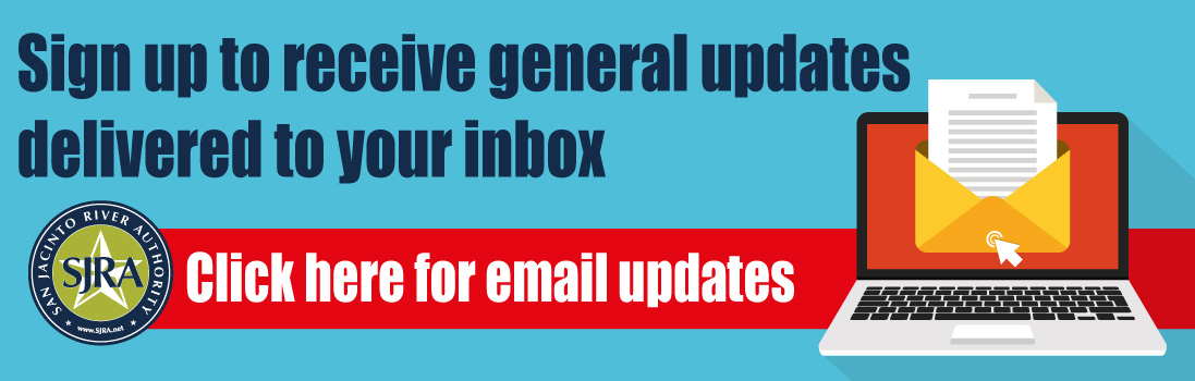 Sign up to receive updates - San Jacinto River Authority