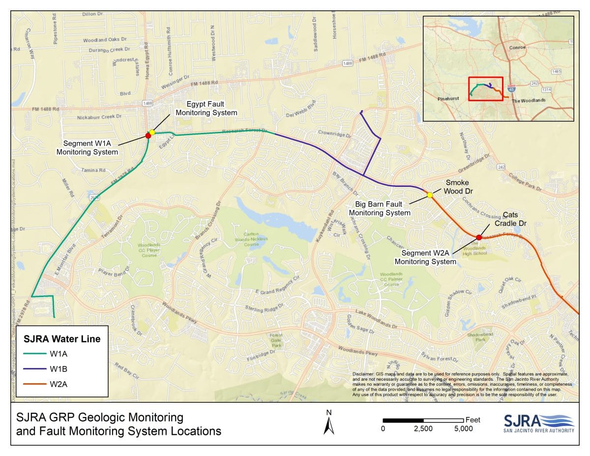 MonitoringSystemLocations - San Jacinto River Authority