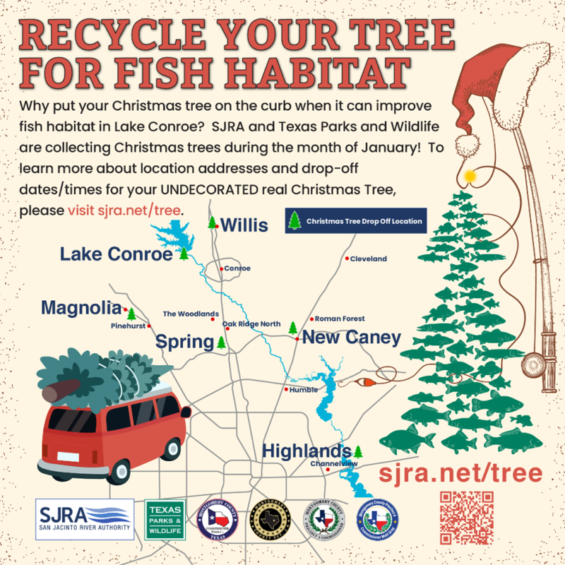 2026 Annual SJRA Christmas Tree Drive - San Jacinto River Authority